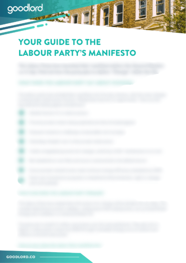 INFOSHEET: A letting agents guide to the Labour Party's manifesto