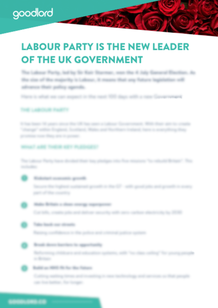 INFOSHEET: Your Guide to the Winning Party's Key Policies
